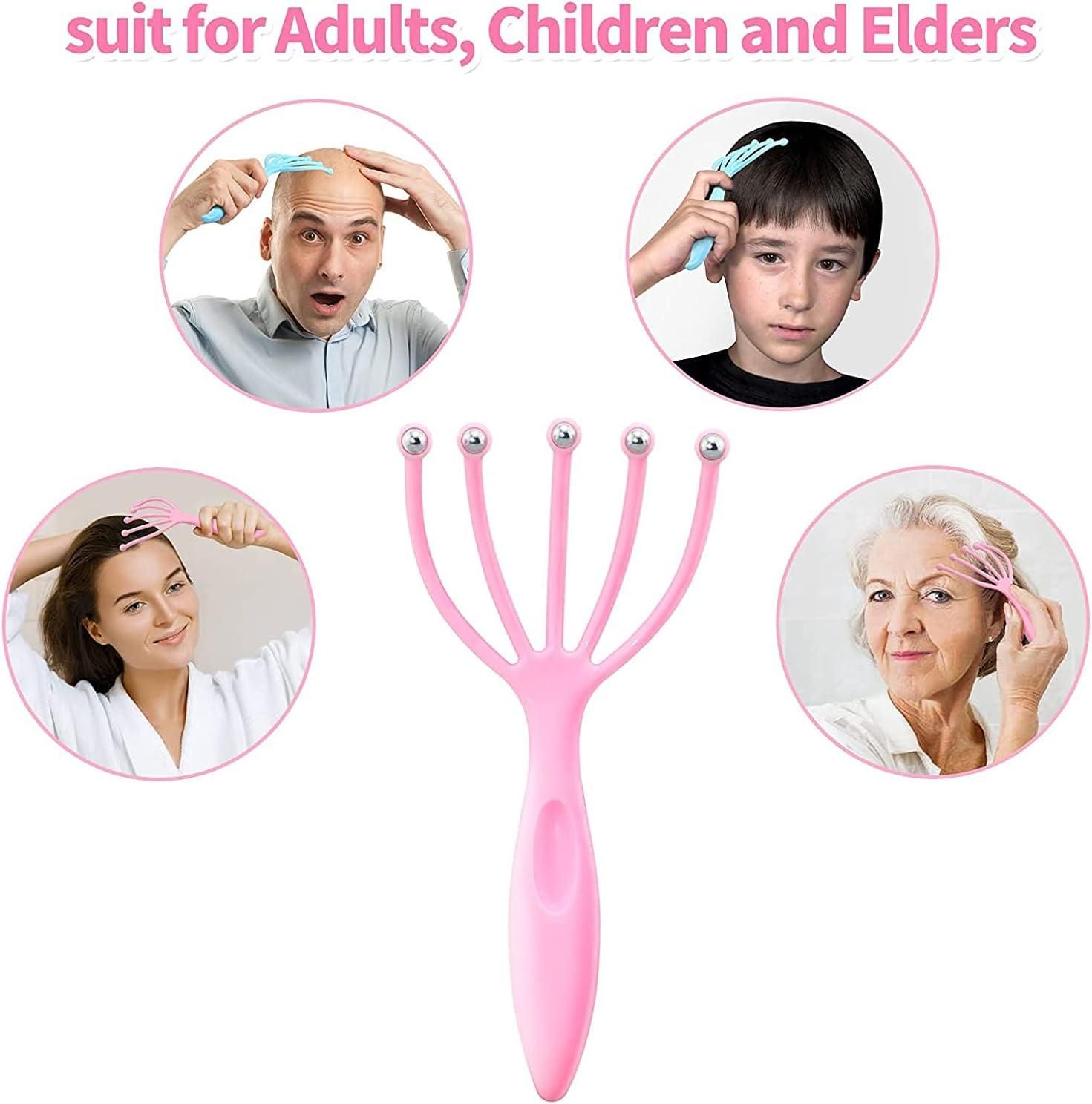 Scalp Massager, Head Massager, Portable Hand Held Head Massager For ...