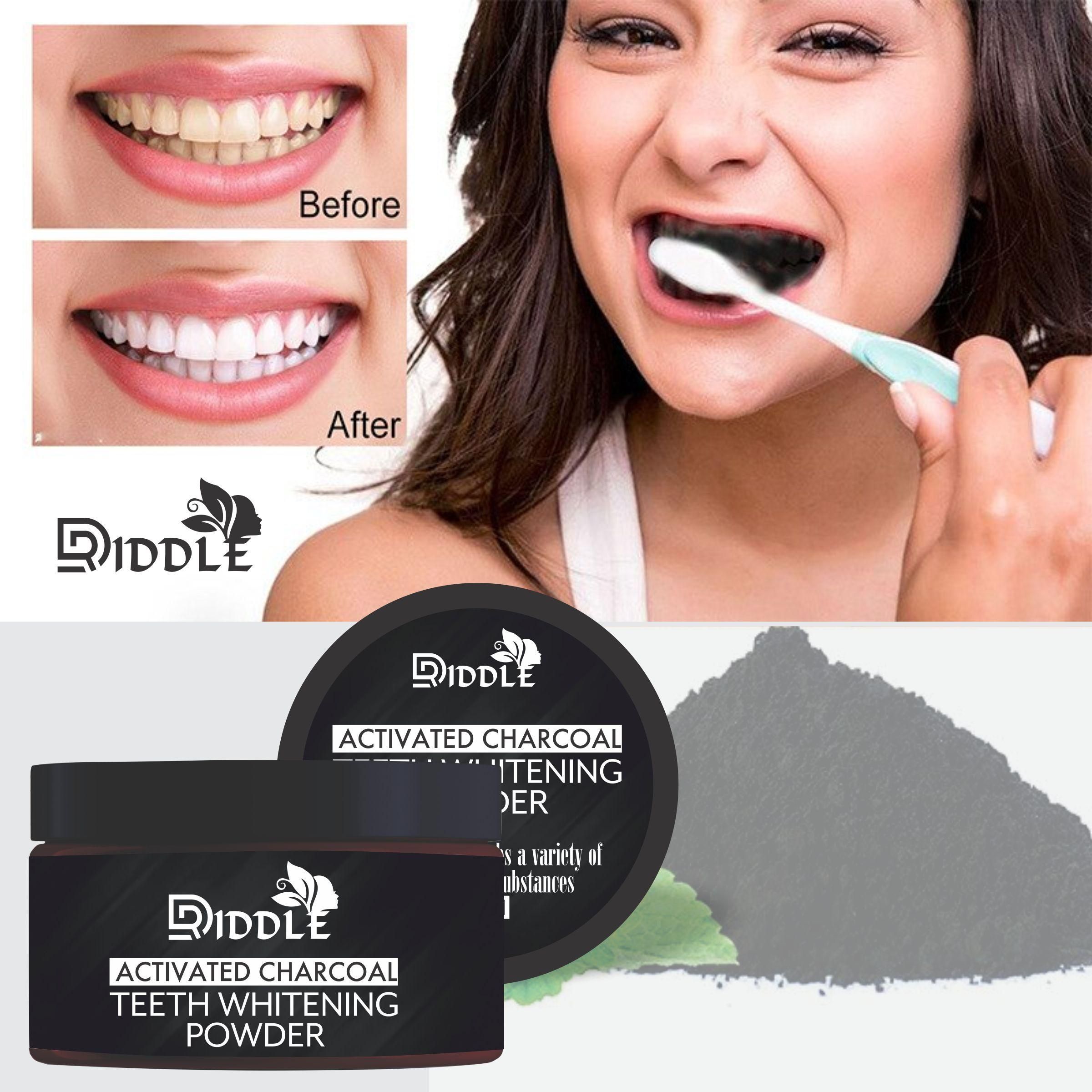 Driddle Natural Teeth Whitening & Strengthening Powder Remove Stain ...
