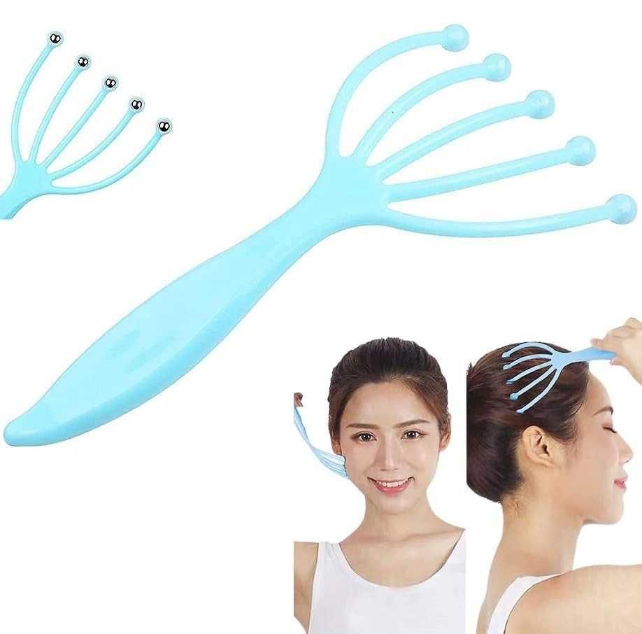 Scalp Massager, Head Massager, Portable Hand Held Head Massager For ...